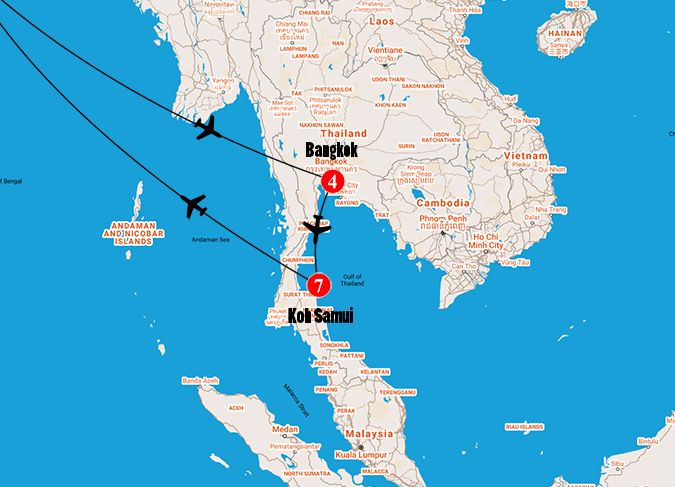 Bangkok & Koh Samui - Thailand | theinternettraveller.com