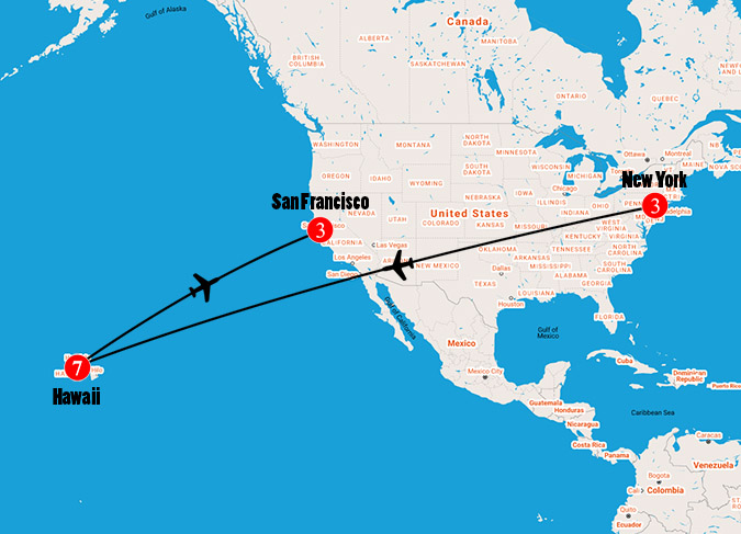 New York, Hawaii & San Francisco | theinternettraveller.com