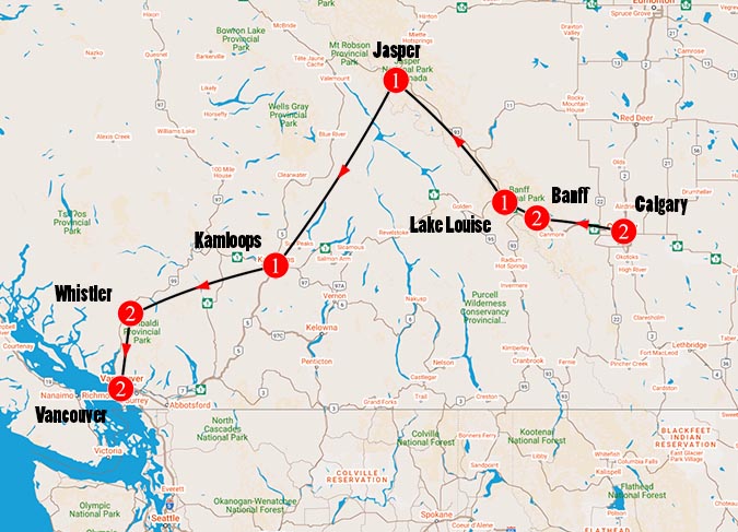 The Canadian Rockies | theinternettraveller.com