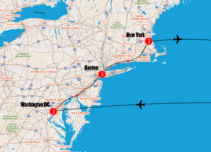 Washington DC, New York & Boston | theinternettraveller.com